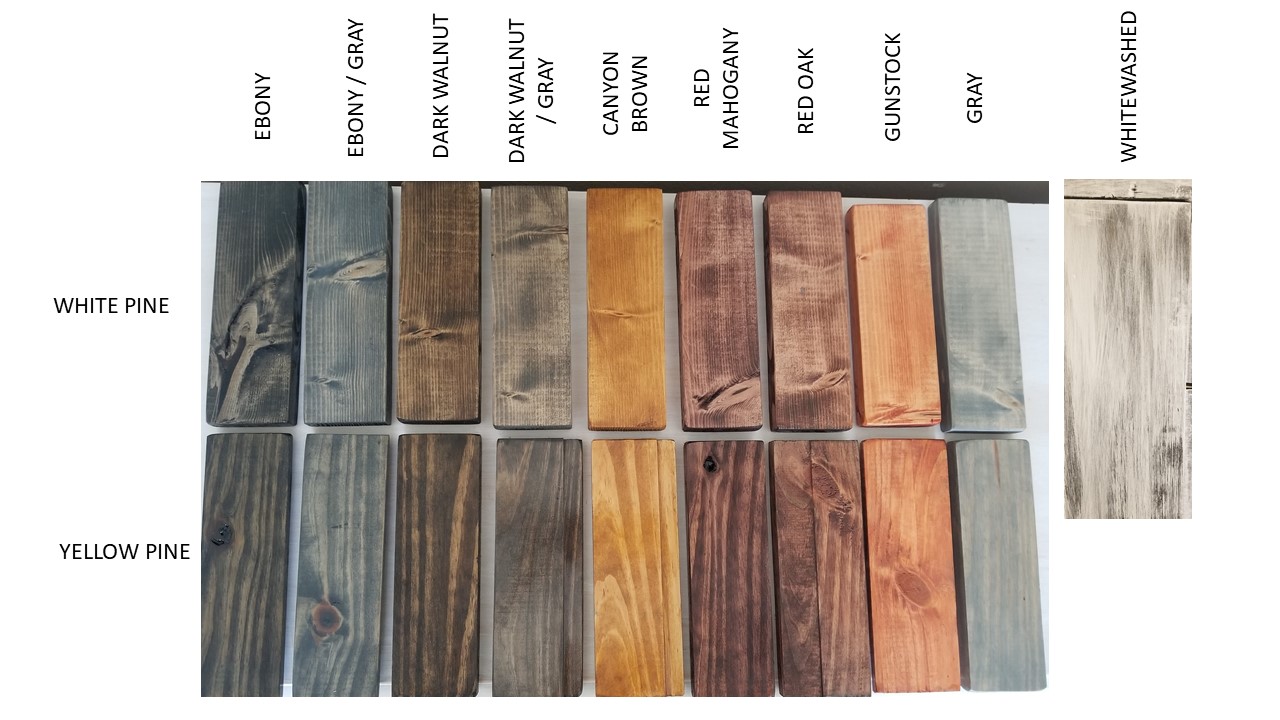 Farmhouse Wood Curtain Panel